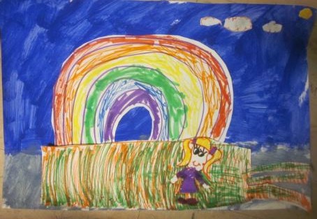 Perspective for Kids: Mixed Media Landscape Art