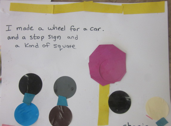 Awesome shape collage starting with one shape