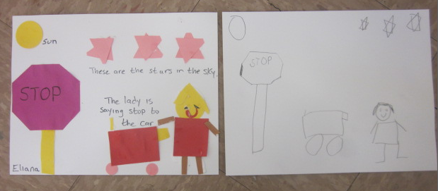 Awesome shape collage starting with one shape