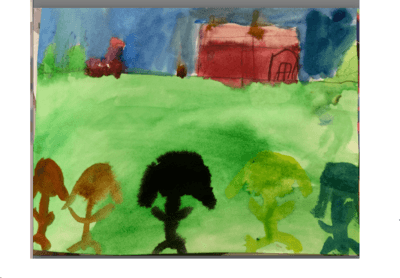 Teach Kids to Make Landscapes