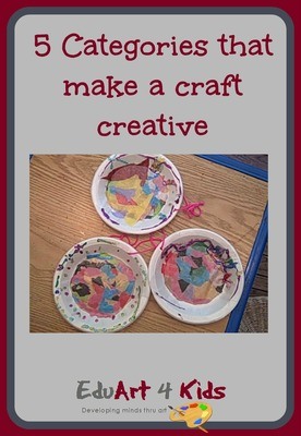 Creative crafts: 5 different categories