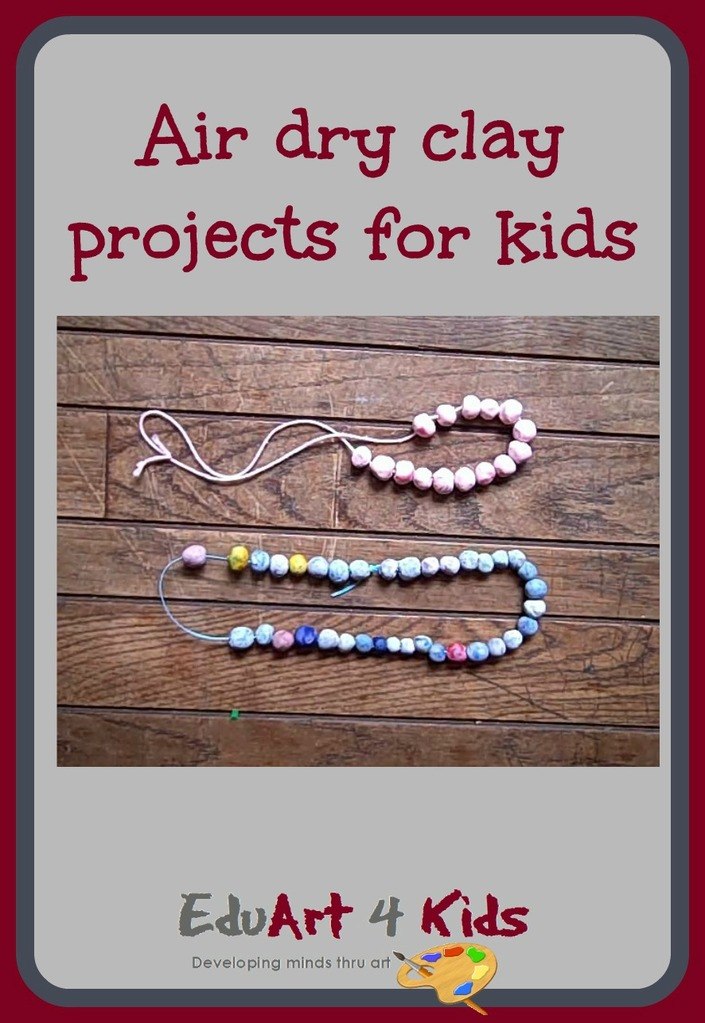 Clay modelling for kids