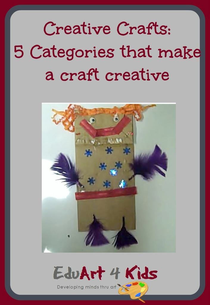 Creative crafts: 5 different categories