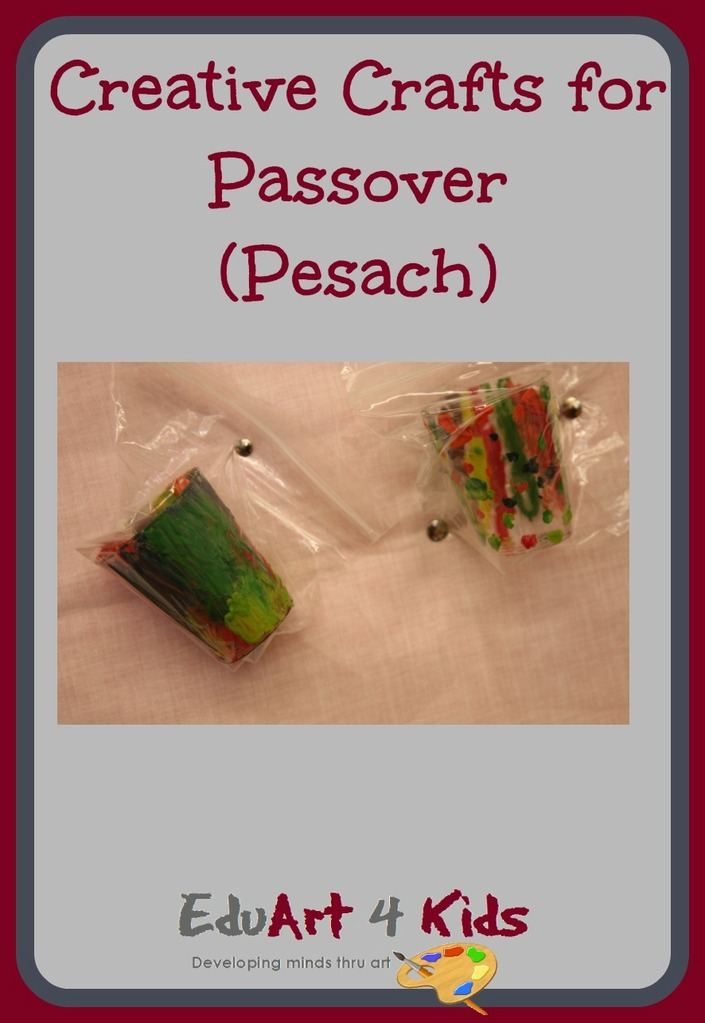 4 Passover (Pesach) Crafts that enhance the Seder – Edu Art 4 Kids
