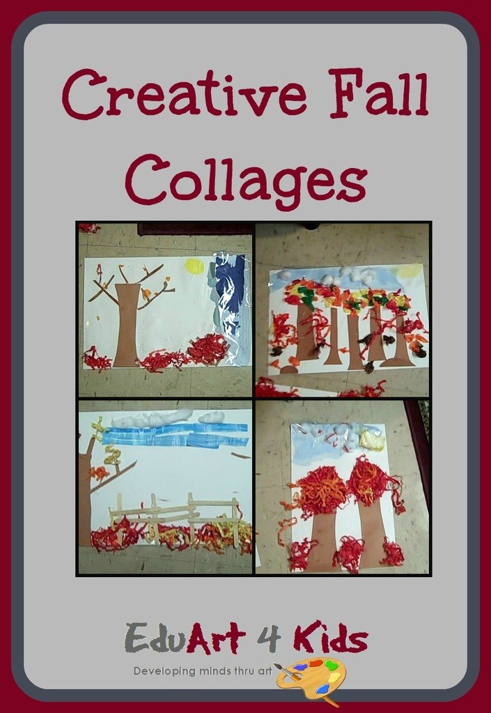 Fall Craft projects: Make a fall collage