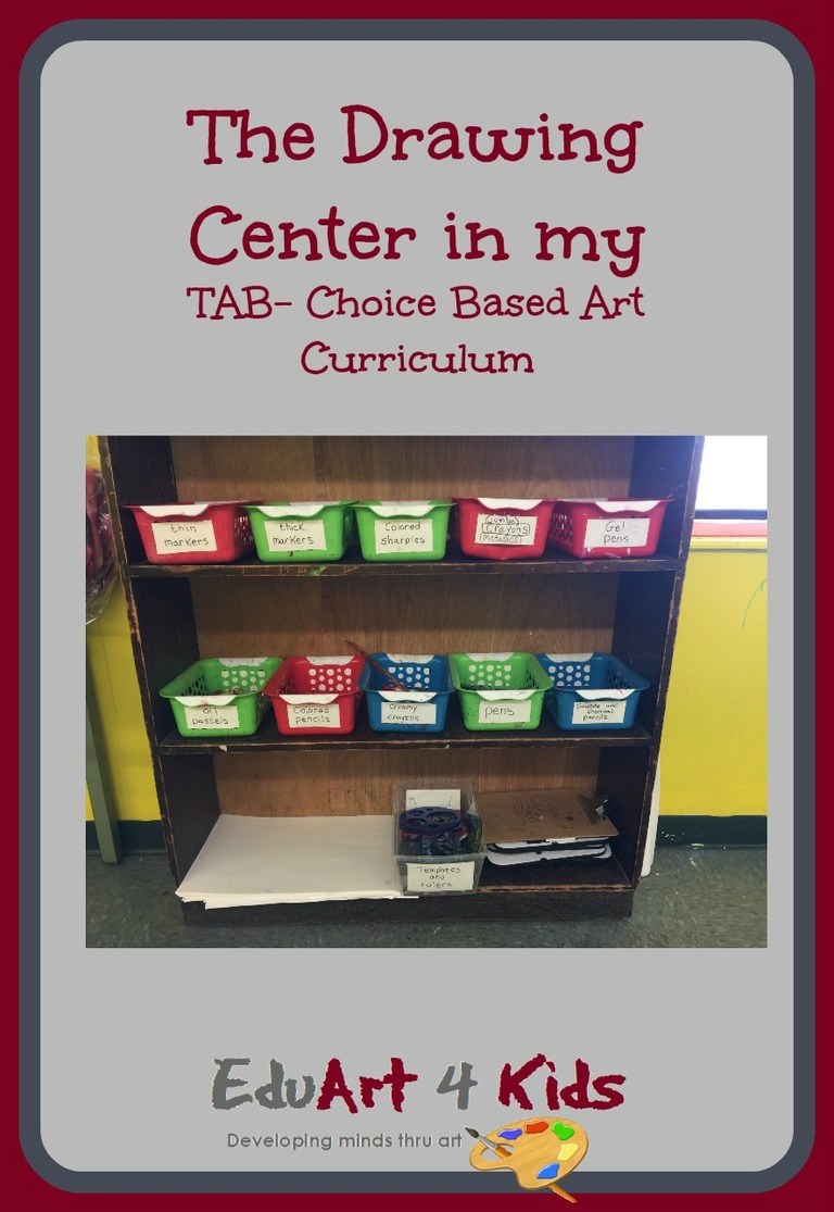 The Drawing Center in my TAB Classroom