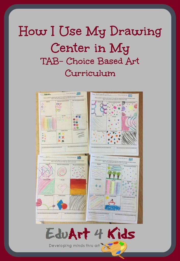 The Drawing Center in my TAB Classroom