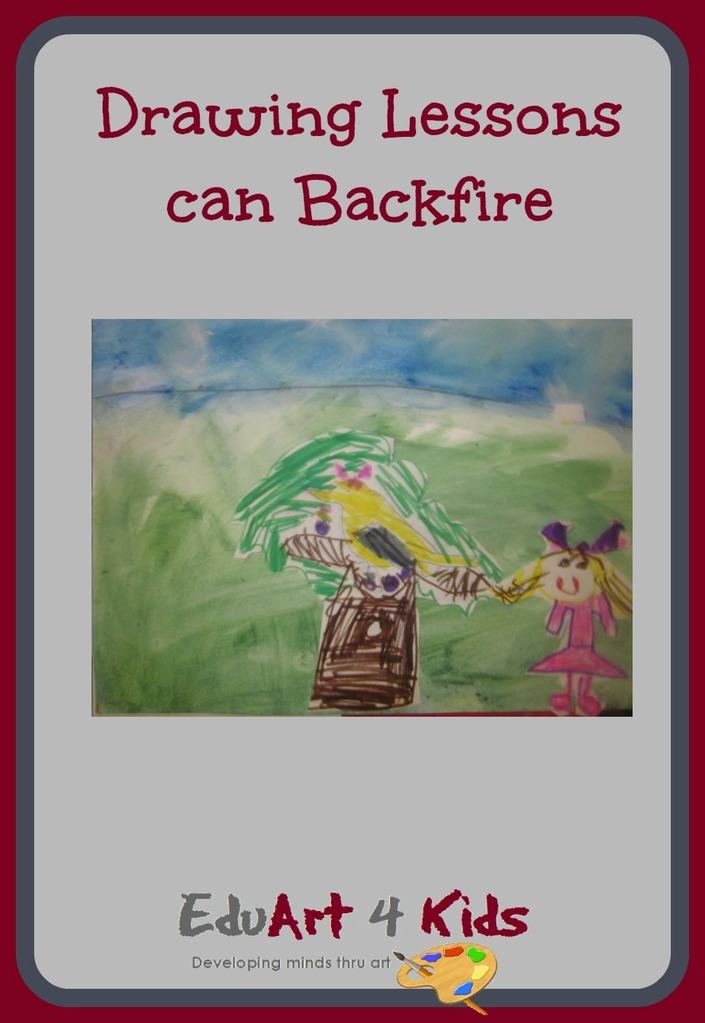 My proof that “How to Draw” lessons can often backfire (art class ...