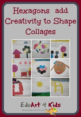 Awesome shape collage starting with one shape