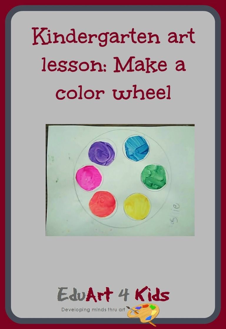 Painting a color wheel