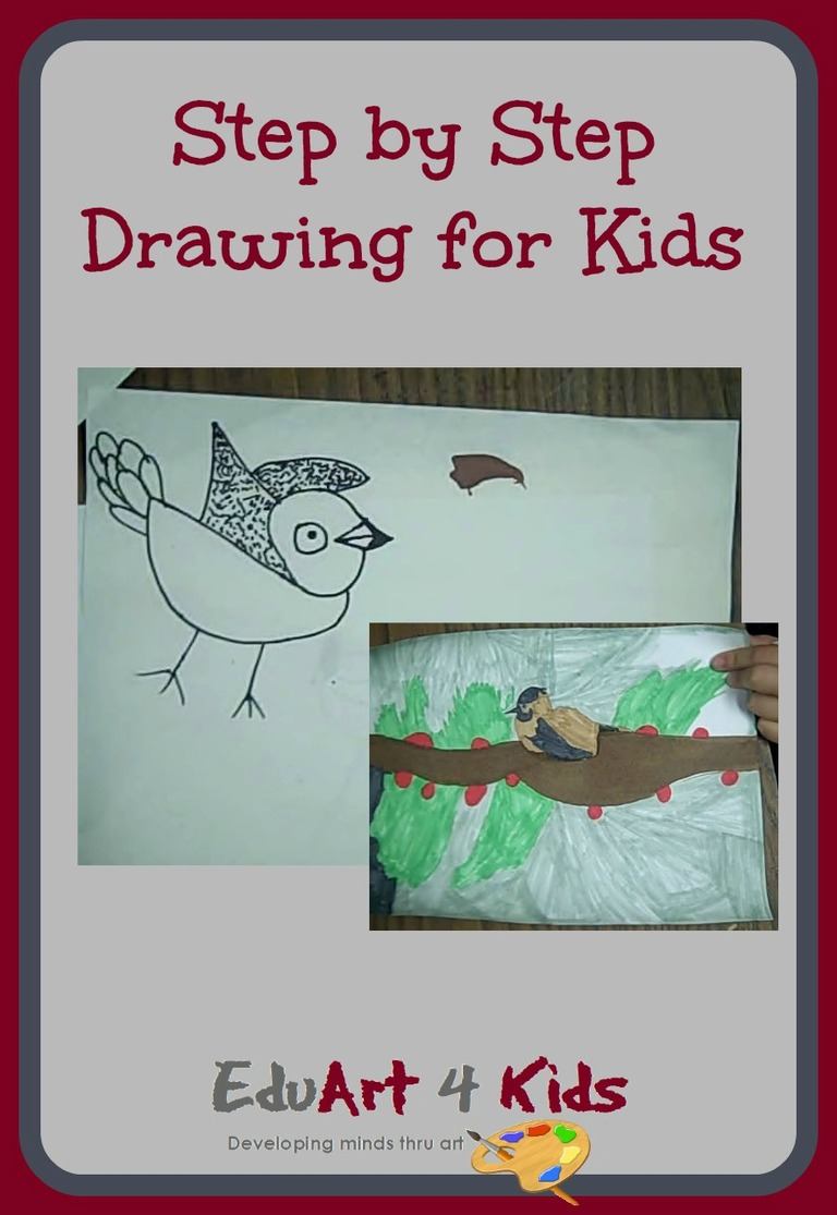 Step by step drawing for kids:My experience using the Monart method