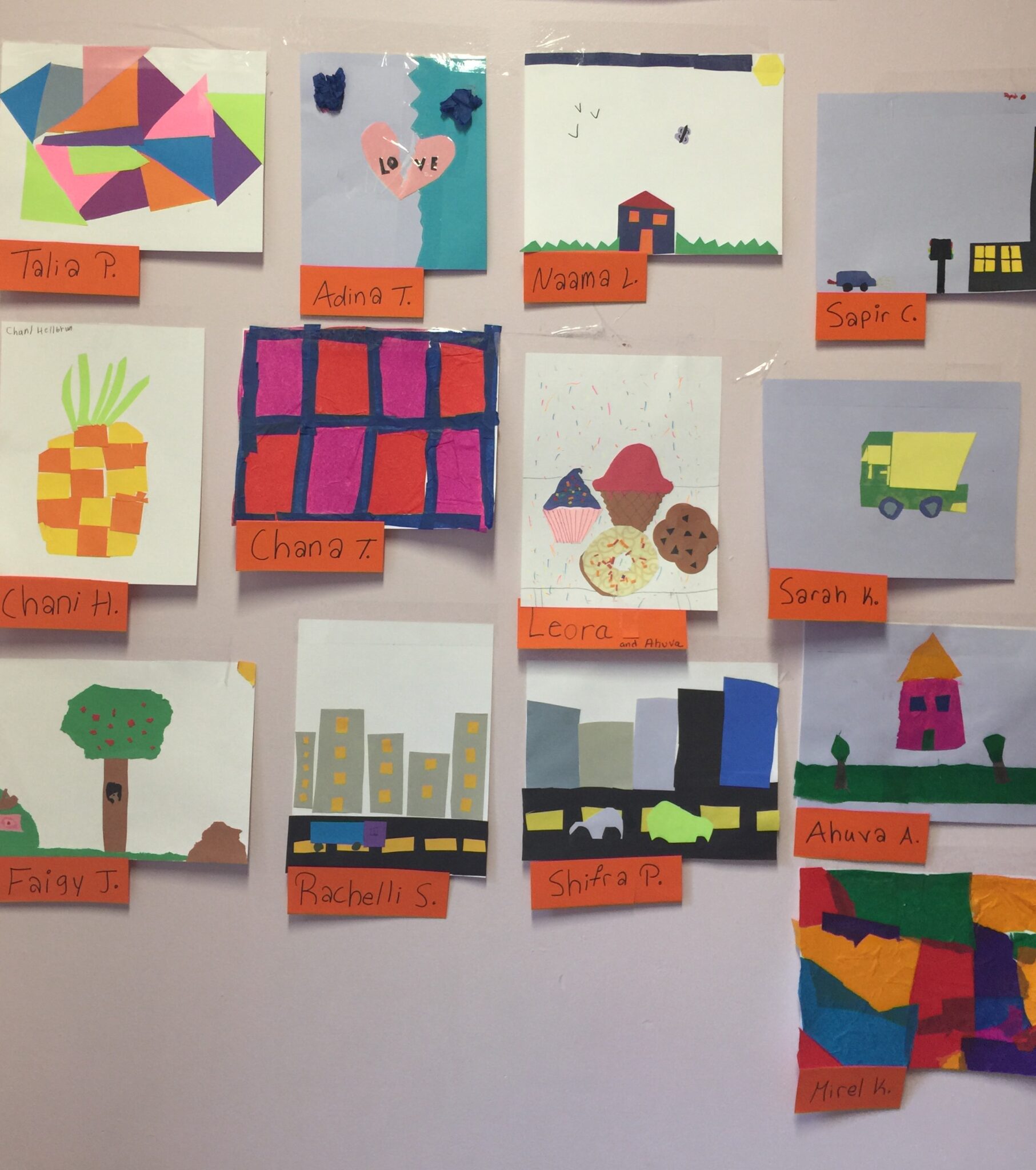 Collage Ideas for the TAB classroom