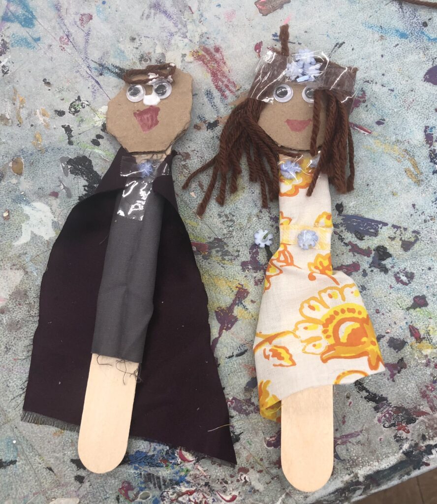 Halloween Crafts for Kids: Spider Webs and Witch Puppets – Edu Art 4 Kids