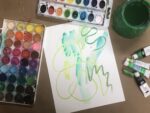 St. Patricks Day Art Activities: 2 activities that even toddlers can do