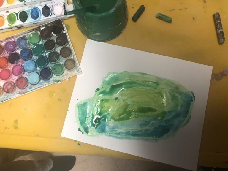 St. Patricks Day Art Activities: 2 activities that even toddlers can do
