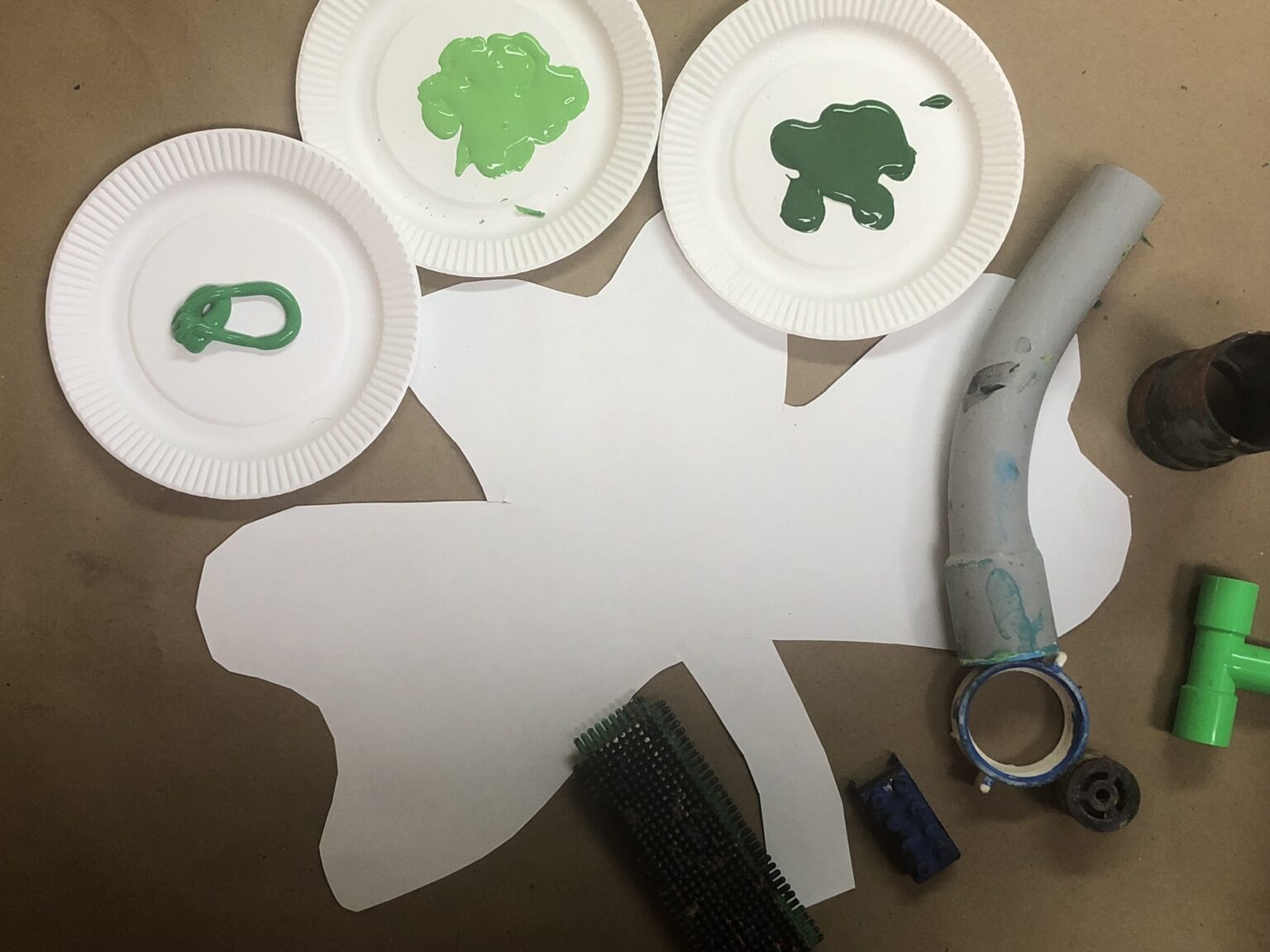 St. Patricks Day Art Activities: 2 activities that even toddlers can do